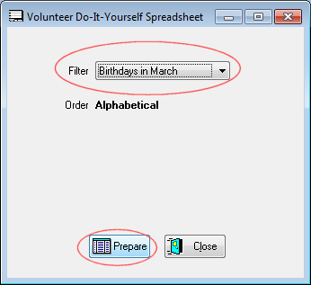 Do-It-Yourself Volunteer Spreadsheets - Volunteer Software