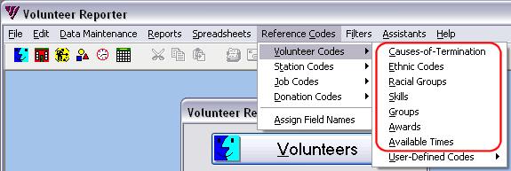 Codes - Volunteer Software