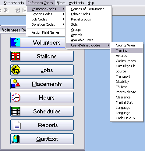 Codes - Volunteer Software
