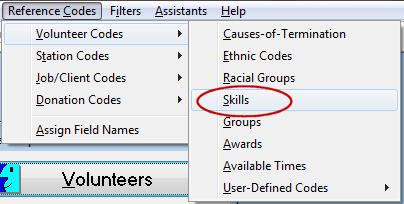 Match Skills | Match Skills and Availability - Volunteer Software