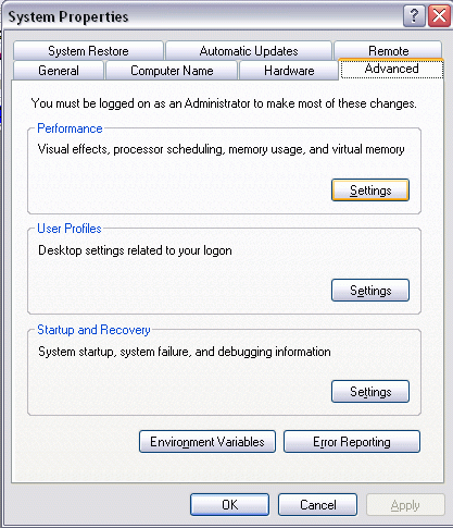 DEP Data Execution Prevention - Volunteer Software